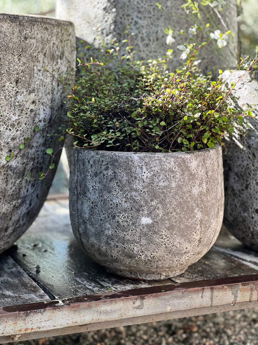 Small Footed Glazed Earthenware Pot – Mrs Robinson